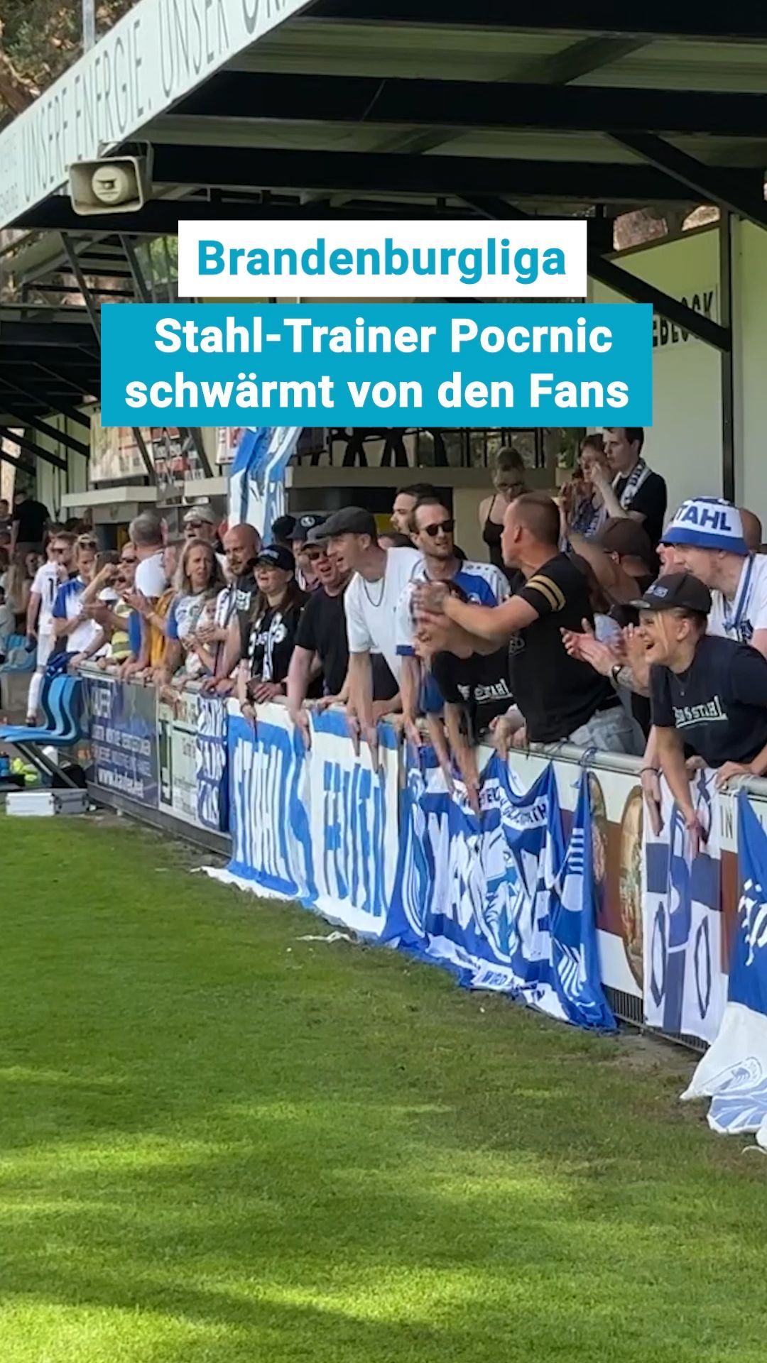 Pocrnic schwärmt von den Fans