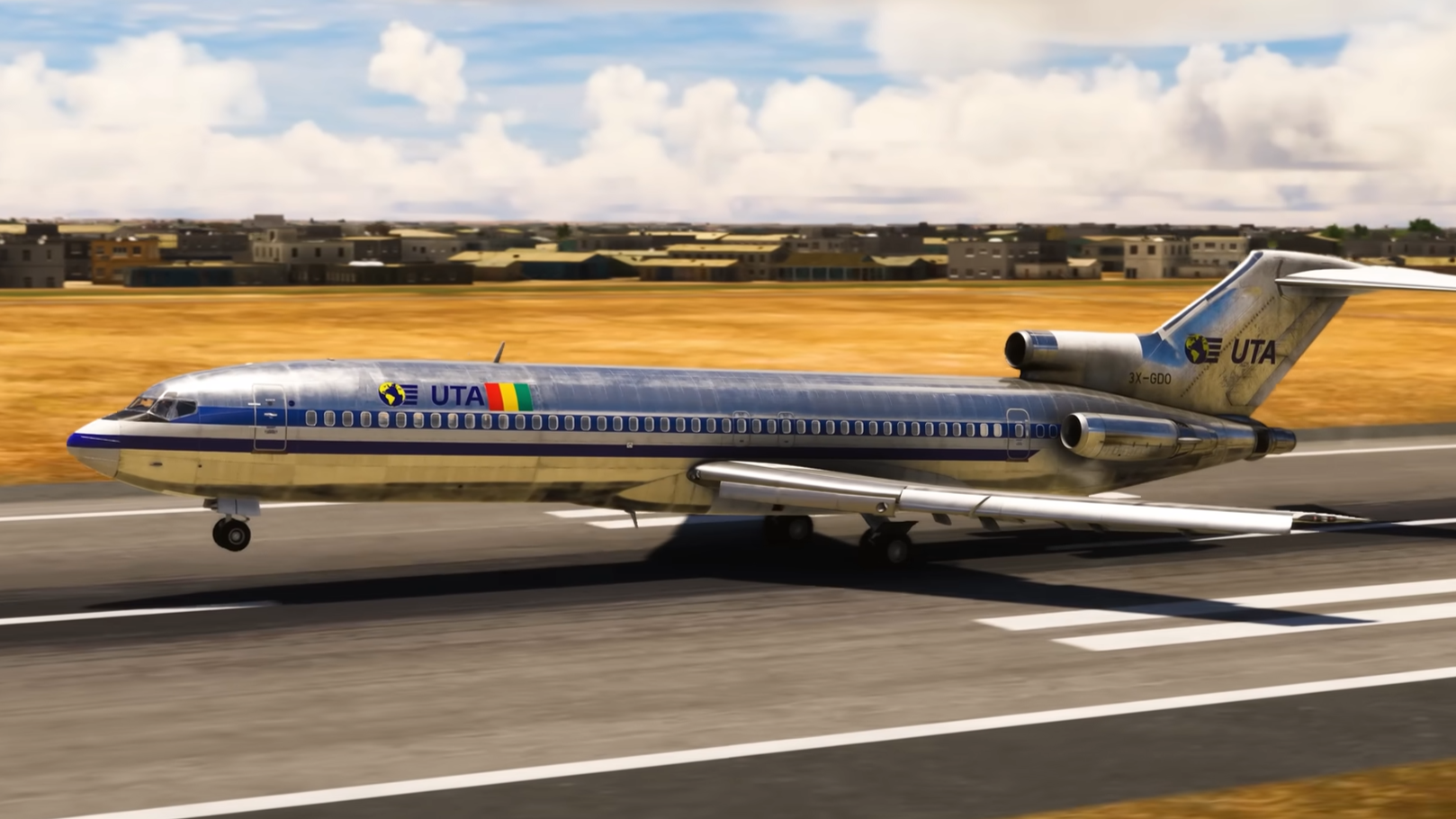 This Boeing 727 hit a building 70 seconds after takeoff
