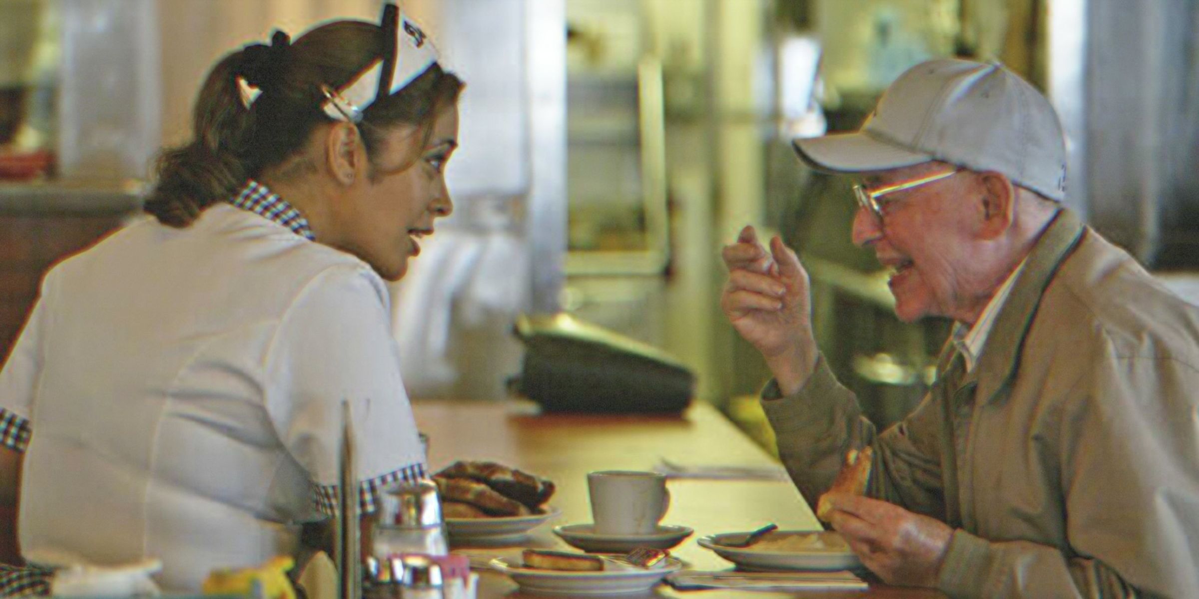 Waitress serves grumpy pensioner for years, one day he leaves keys to ...