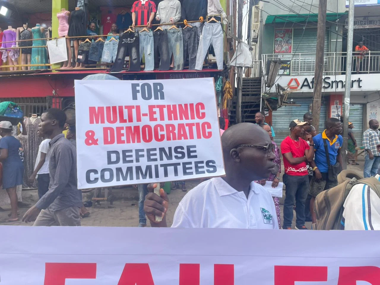 Pictorial: CSOs, youth groups protest in Lagos over insecurity ...