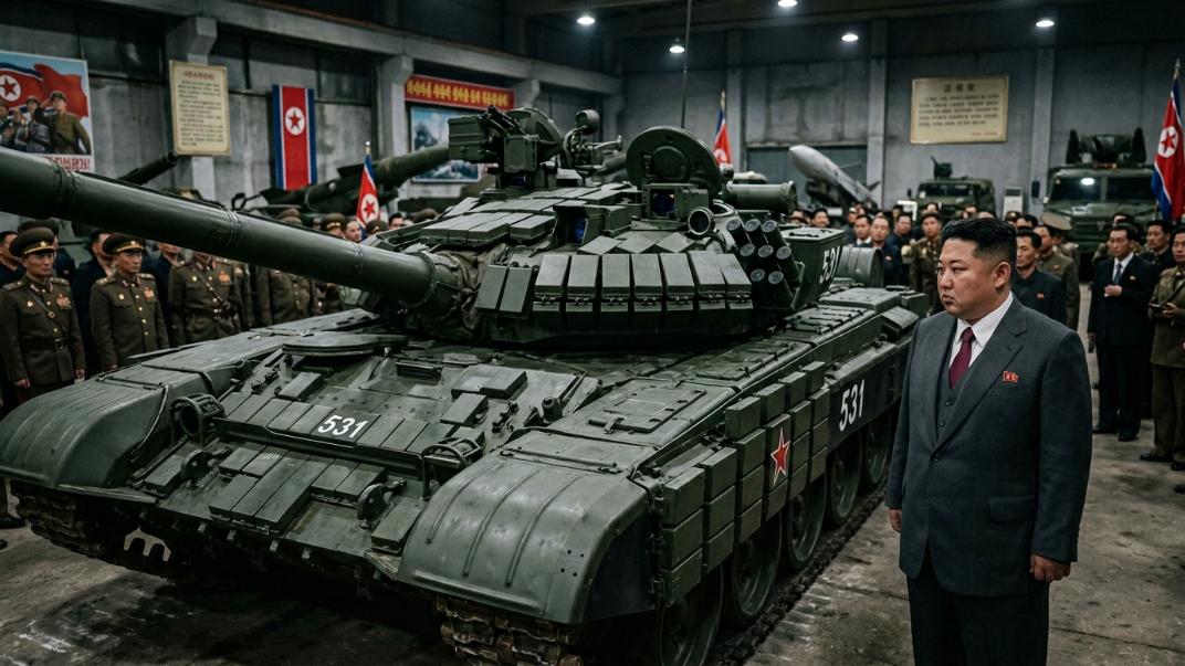 North Korea’s new tank exposes more than it should