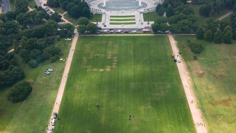 Massive ’86 47′ appears on National Mall days before Trump’s birthday ...