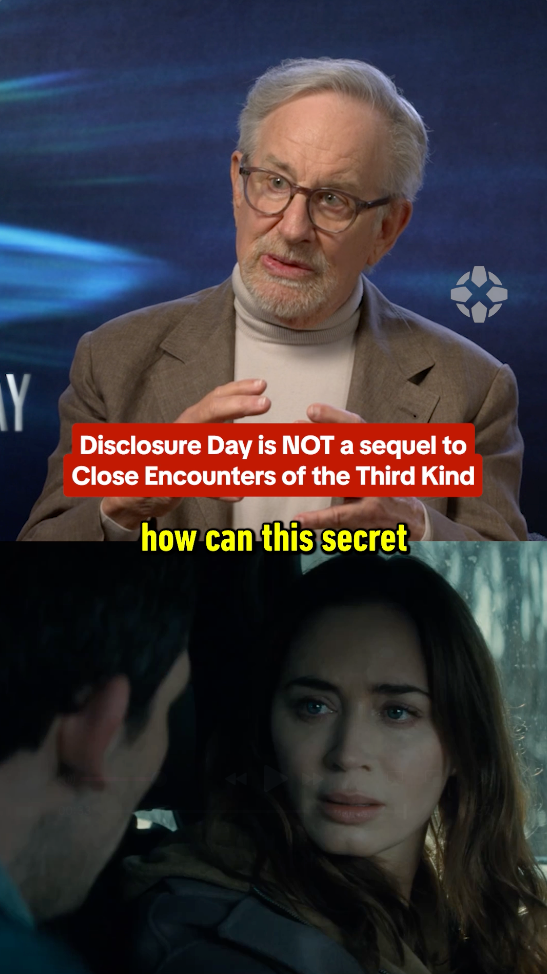 Steven Spielberg discusses the themes of Disclosure Day and Close ...
