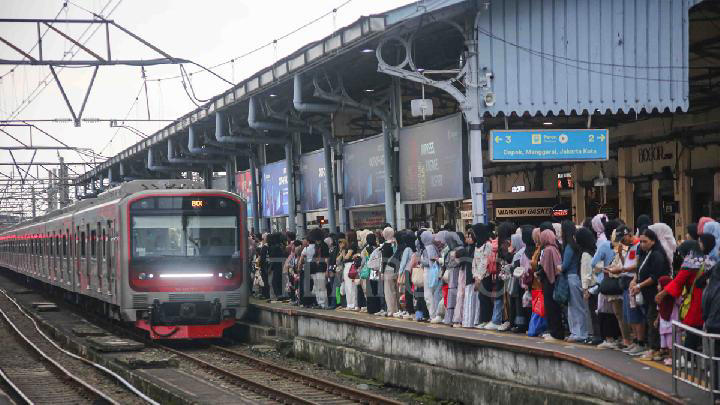 Ada demo BEM UI, perjalanan KRL Commuter Line tetap normal