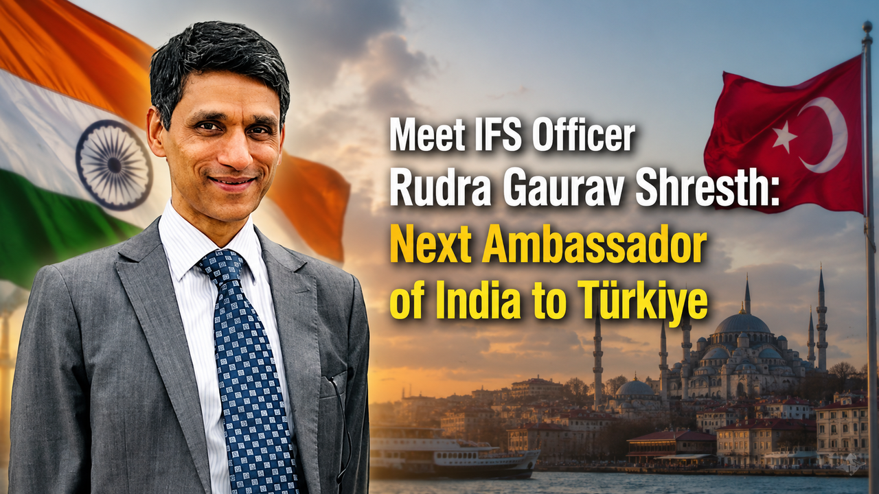 Who is Rudra Gaurav Shresth? IFS officer set to lead as India’s ...