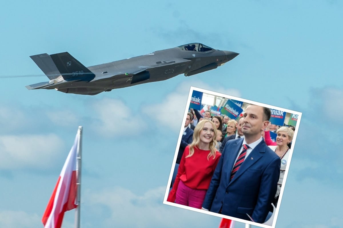 Tygrys i "matka chrzestna" F-35. To wystąpienie Pauliny Kosiniak-Kamysz ...