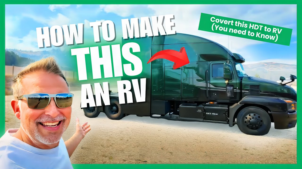 How to convert your HDT into an RV and why you should