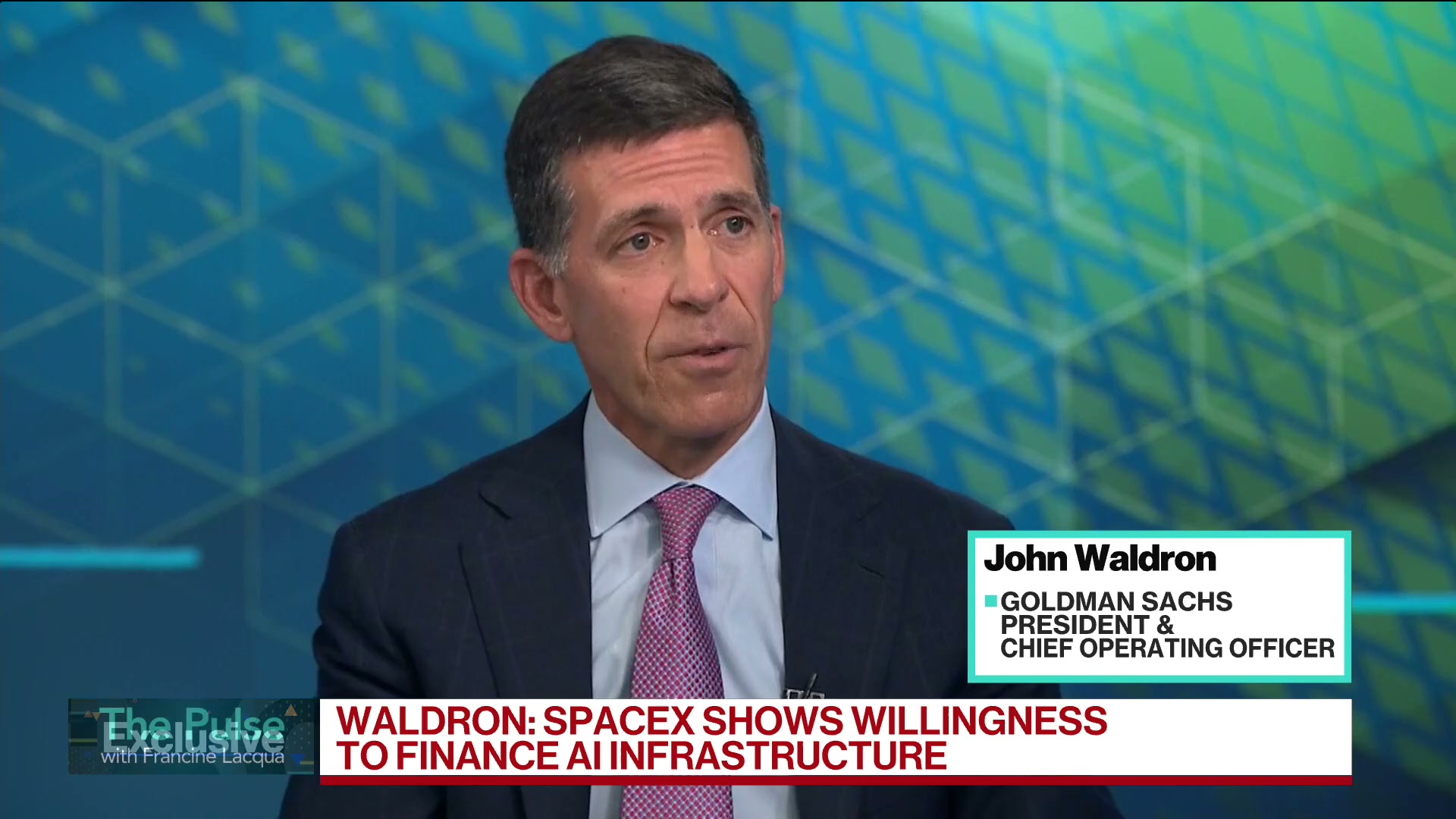 SpaceX IPO shows willingness to finance AI, Waldron says