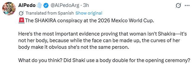 Did Shakira use a body double?: Singer's World Cup appearance sparks ...