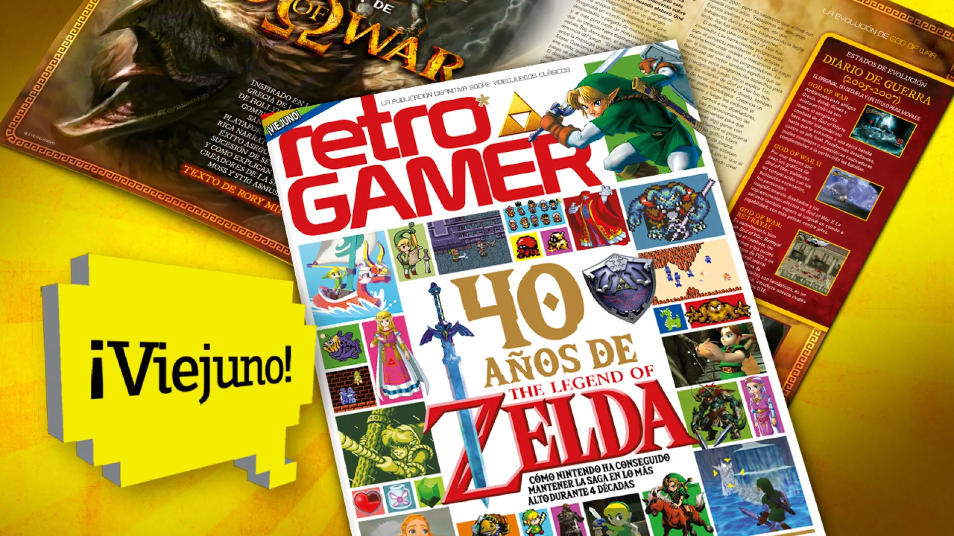¡Retro Gamer 56 ya a la venta! Celebramos los 40 años de Zelda ...