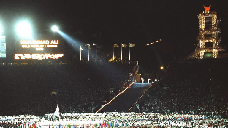 Atlanta 1996 Olympic cauldron moving to Centennial Park