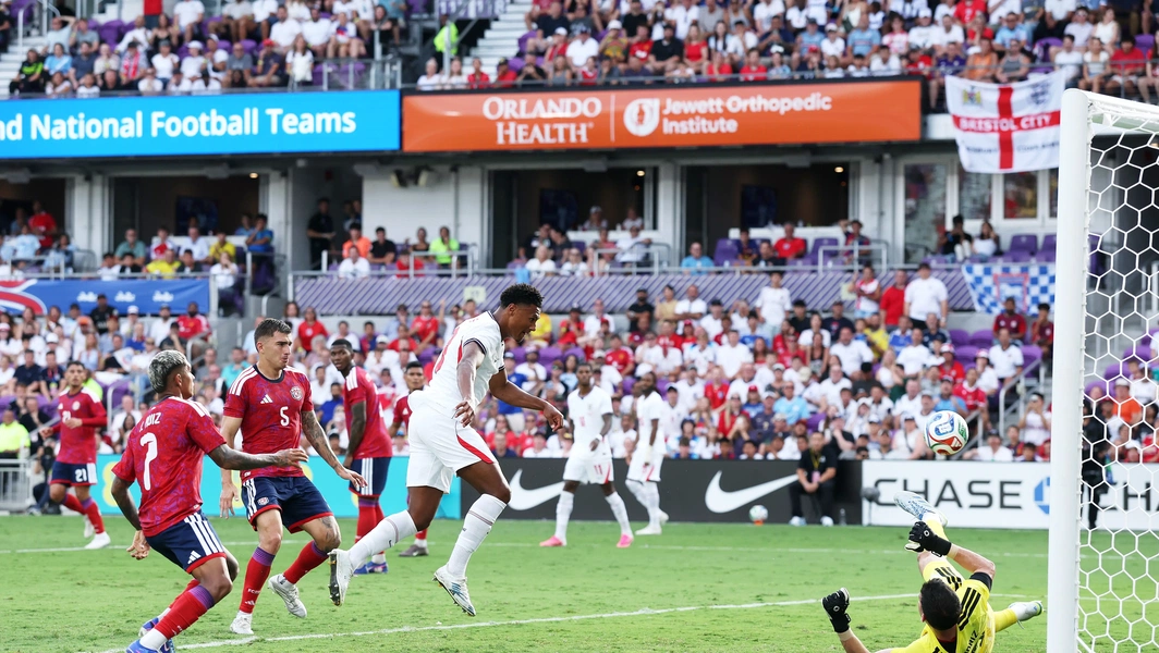 Toney hat-trick caps England's perfect pre-World Cup run