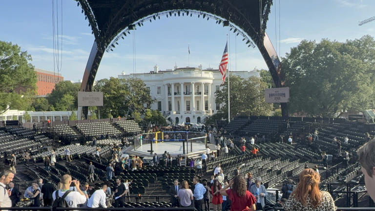 White House to host UFC event in unprecedented move