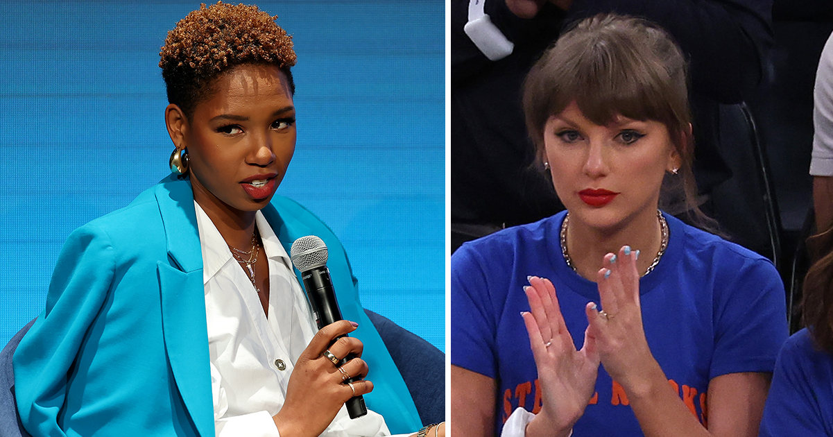 NBA commentator breaks silence after hot mic caught her slamming Taylor ...
