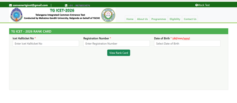 TS ICET result 2026 out at icet.tgche.ac.in; download TGCHE MBA, MCA ...