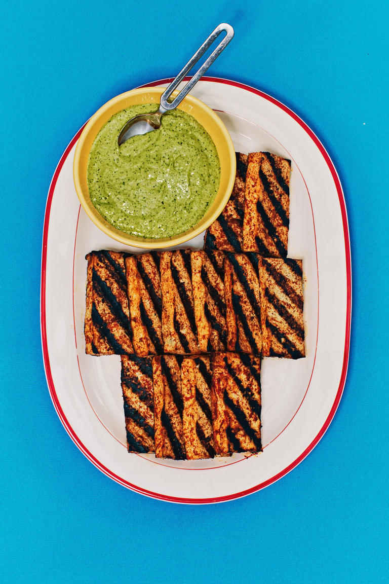 Green sauce tofu and more recipes we made this week