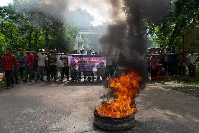 Former insurgent groups in Tripura initiate 72-hour blockade over ...