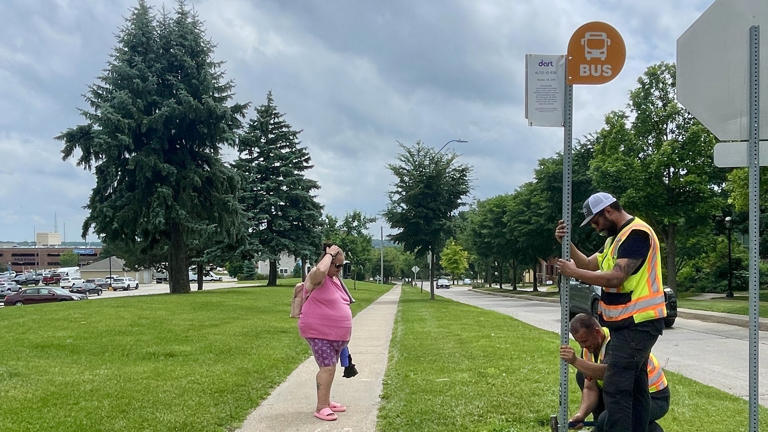 DART's new bus network launches Sunday with 17 fewer routes