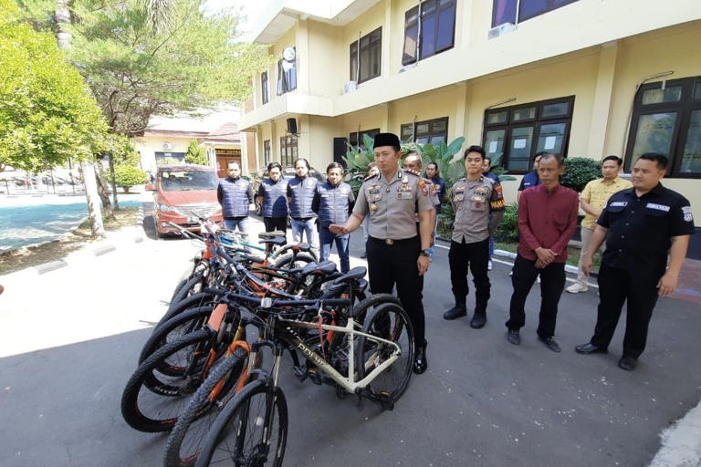 Komplotan pencuri sepeda gunung di Magetan beraksi lintas provinsi ...