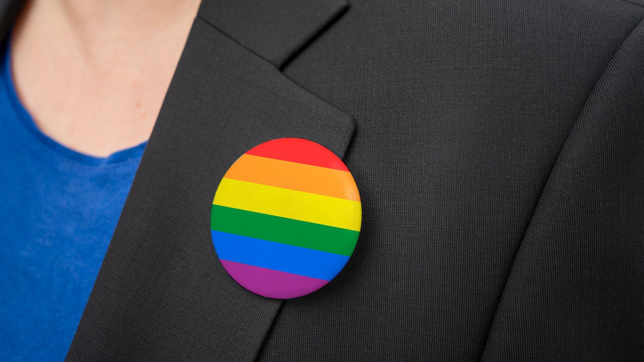 Council staff wear Pride badges after flags 'snub'
