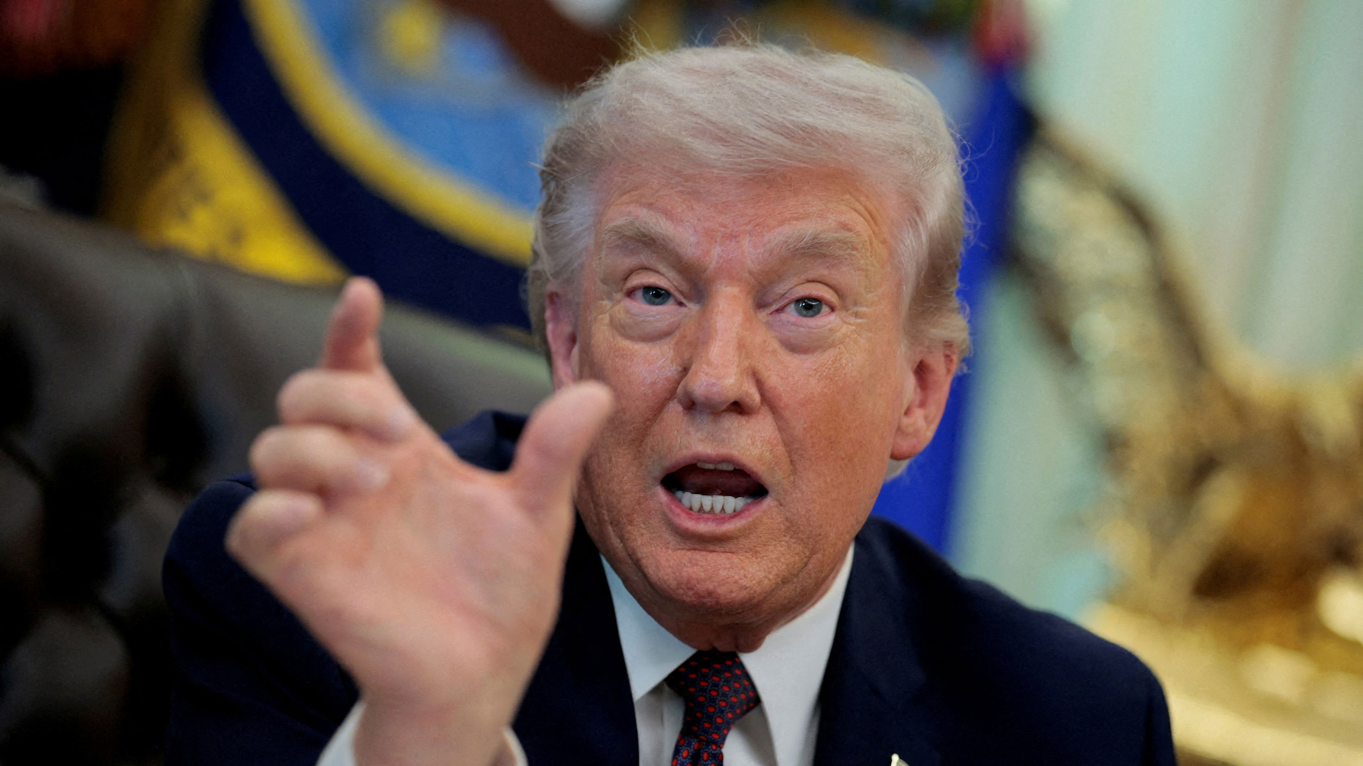 Trump announces Iran peace MOU signing on 80th birthday