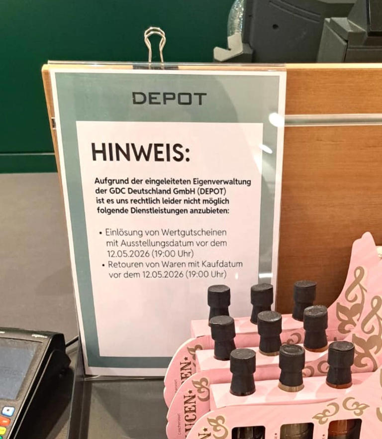 Depot ist insolvent, Gutscheine wertlos: Welche Rechte Kunden der Deko ...