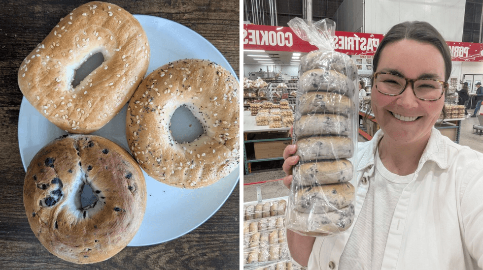 I compared bagels from Costco, Walmart, and No Frills — one was a major ...
