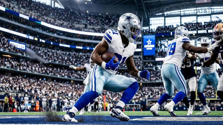 Jaydon Blues NFL redemption quest: Cowboys running back determined to ...