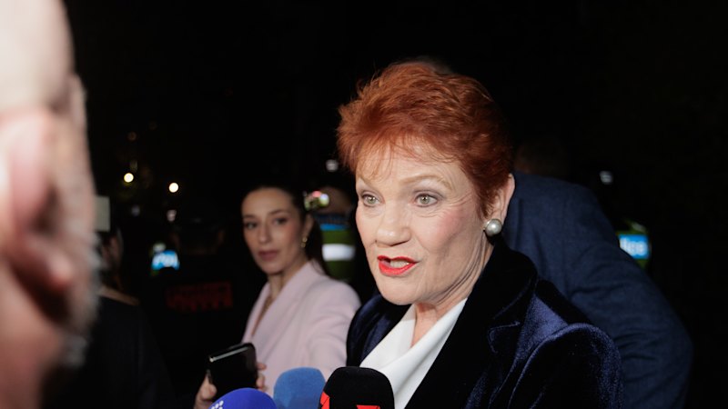 Protesters crash heavily guarded One Nation event after last-minute change