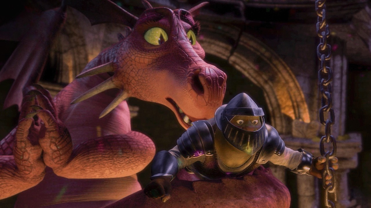 Shrek fights the dragon to save Princess Fiona | Shrek