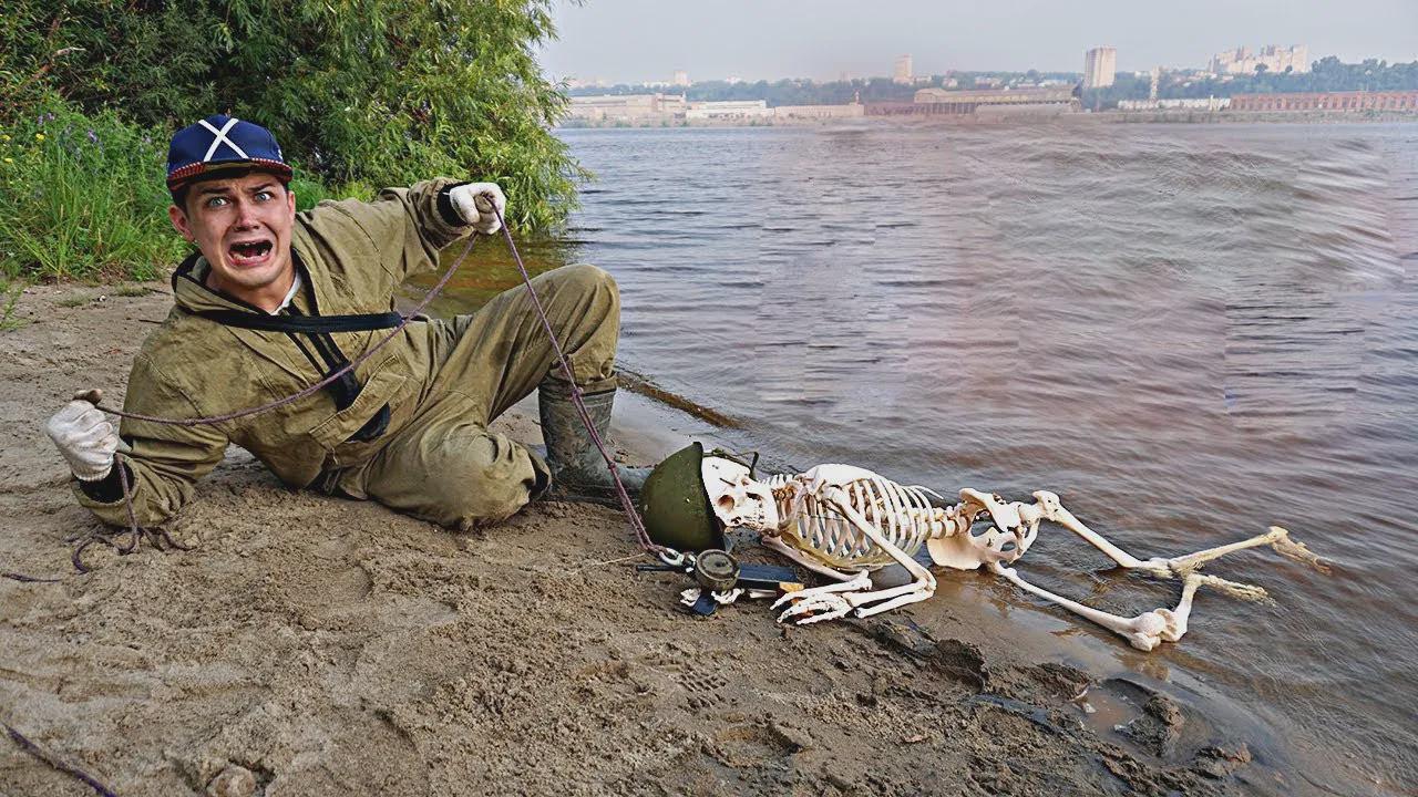 This is the most scary find that we got during magnet fishing!