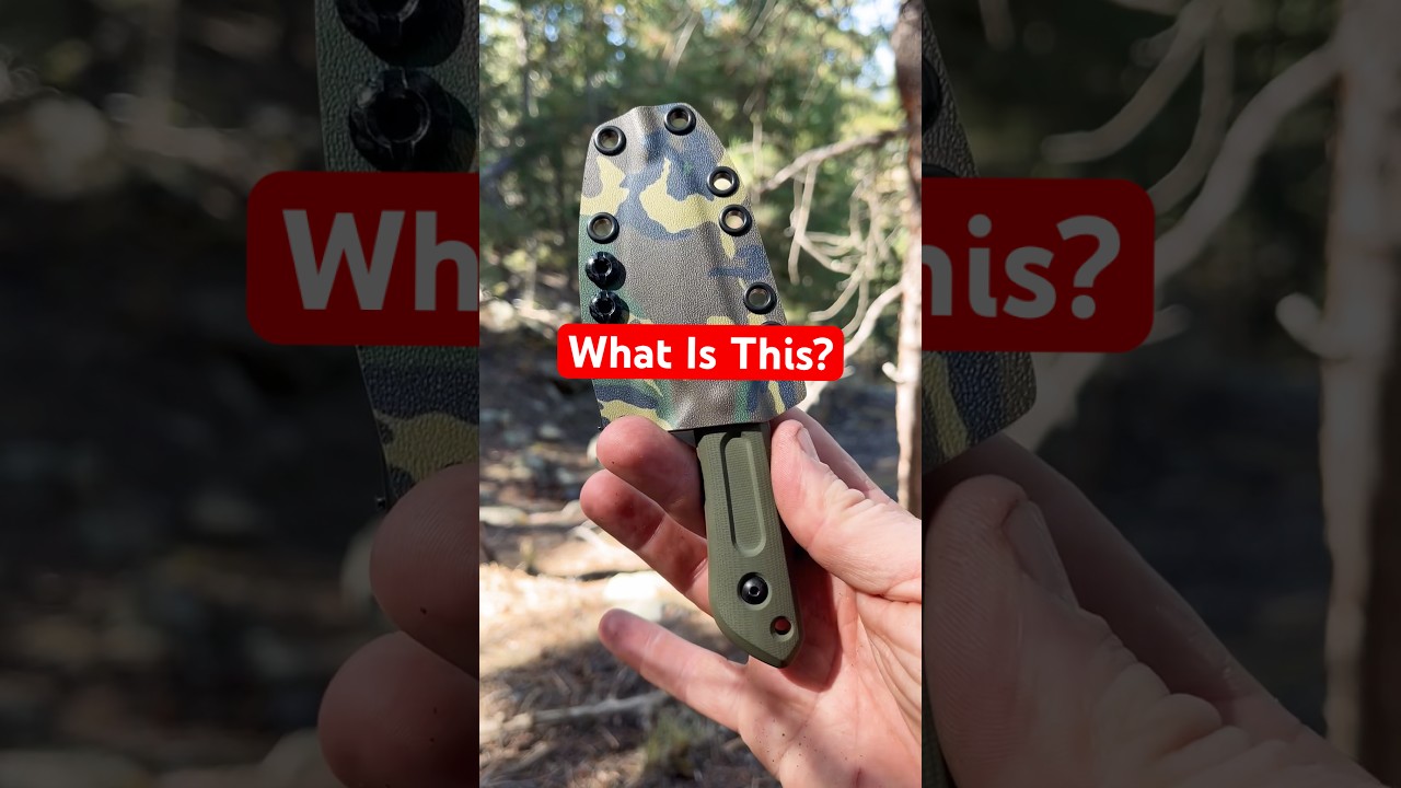 Mini EDC fixed blade that really delivers