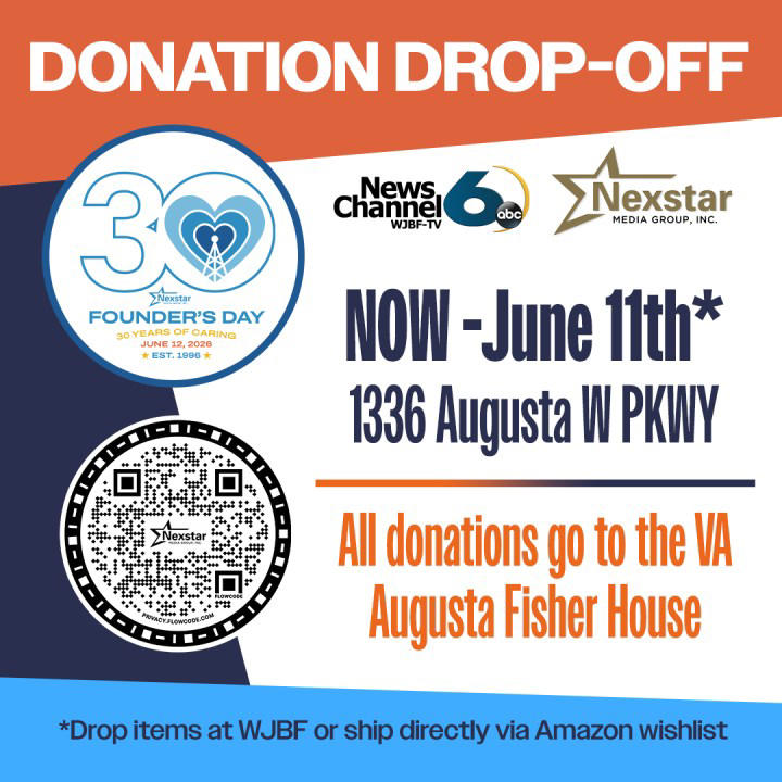 Nexstar 30th Founders’ Day: WJBF volunteers at Fisher House