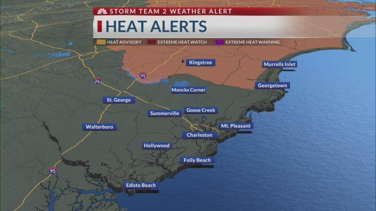 Weather alert day: Expect very hot temperatures Friday and Saturday