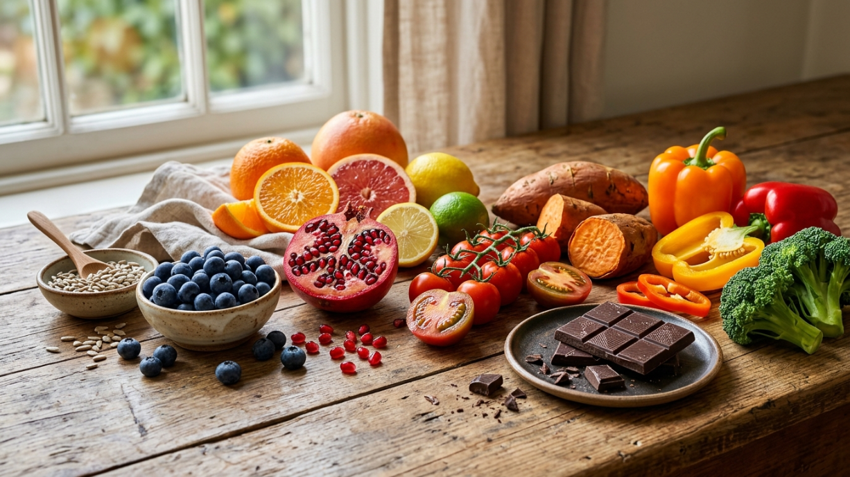 Glow-boosting foods for radiant, healthy skin