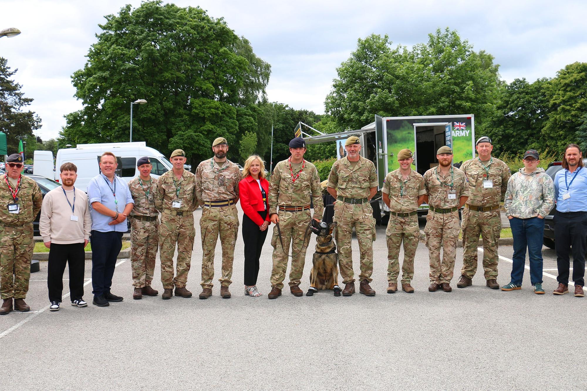 Mansfield students see armed forces careers brought to life at military ...
