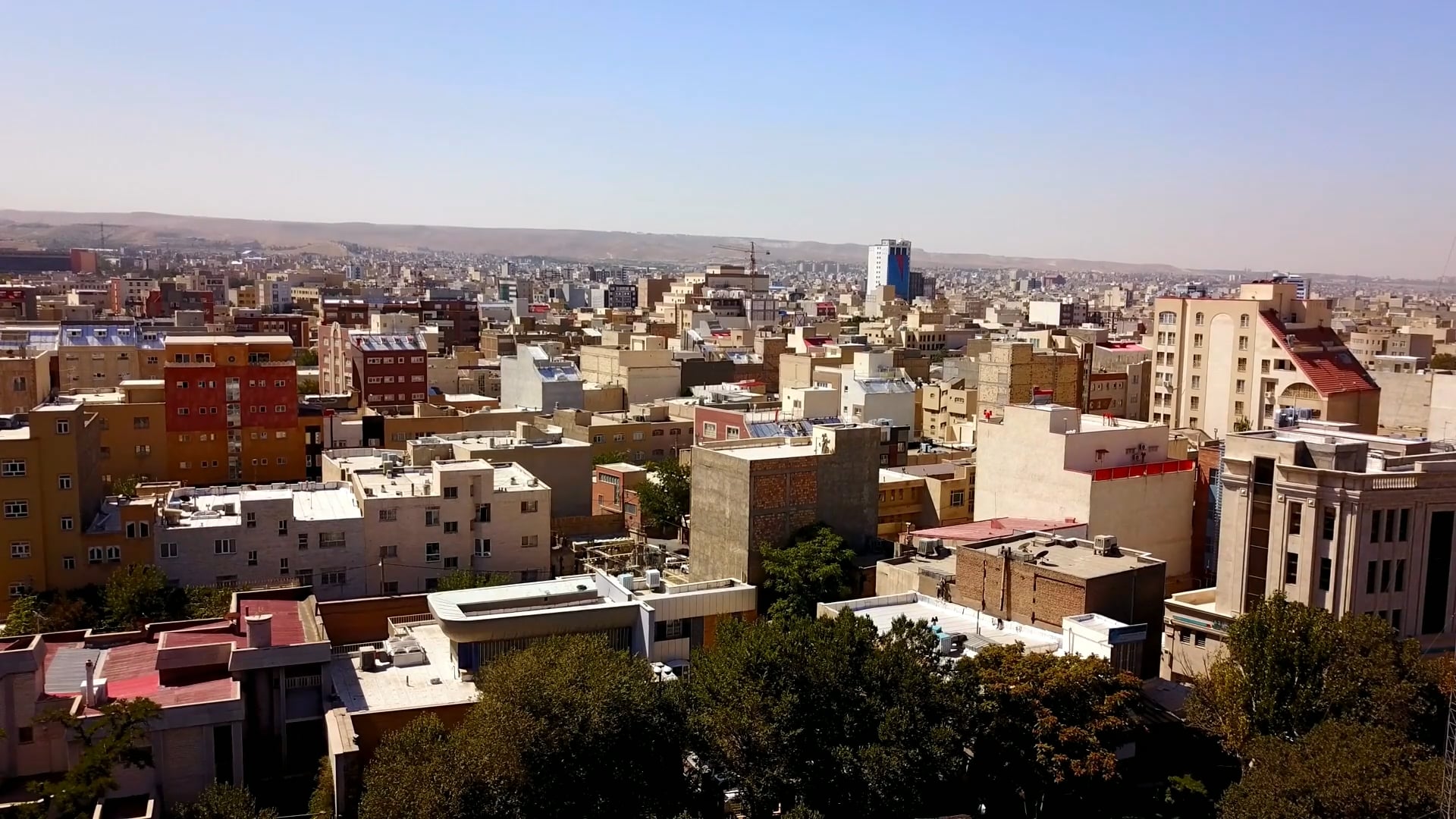 Drone reveals the historic beauty of Tabriz, Iran