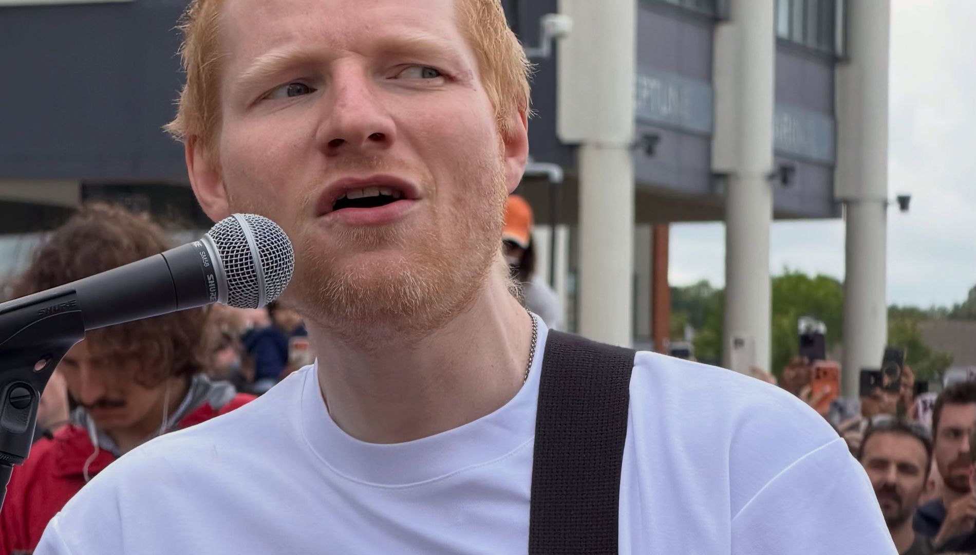 Ed Sheeran surprises a young fan with a very special gift