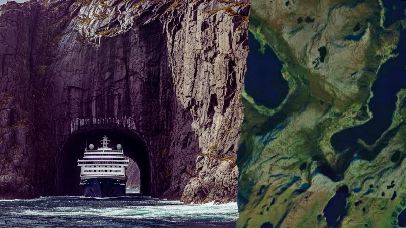 Inside the world’s first tunnel built for ships | Norway’s $260M mega ...