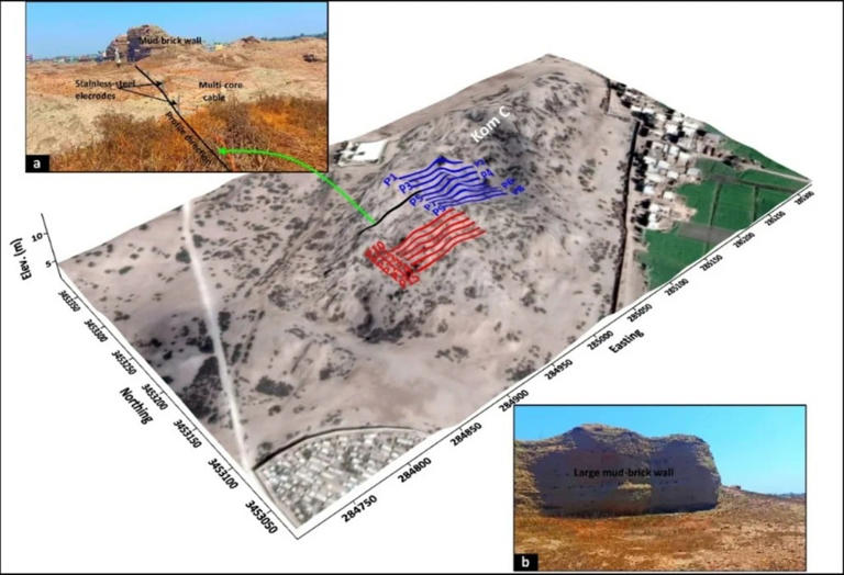 Researchers scanned beneath Egypt’s Nile Delta and discovered a massive ...
