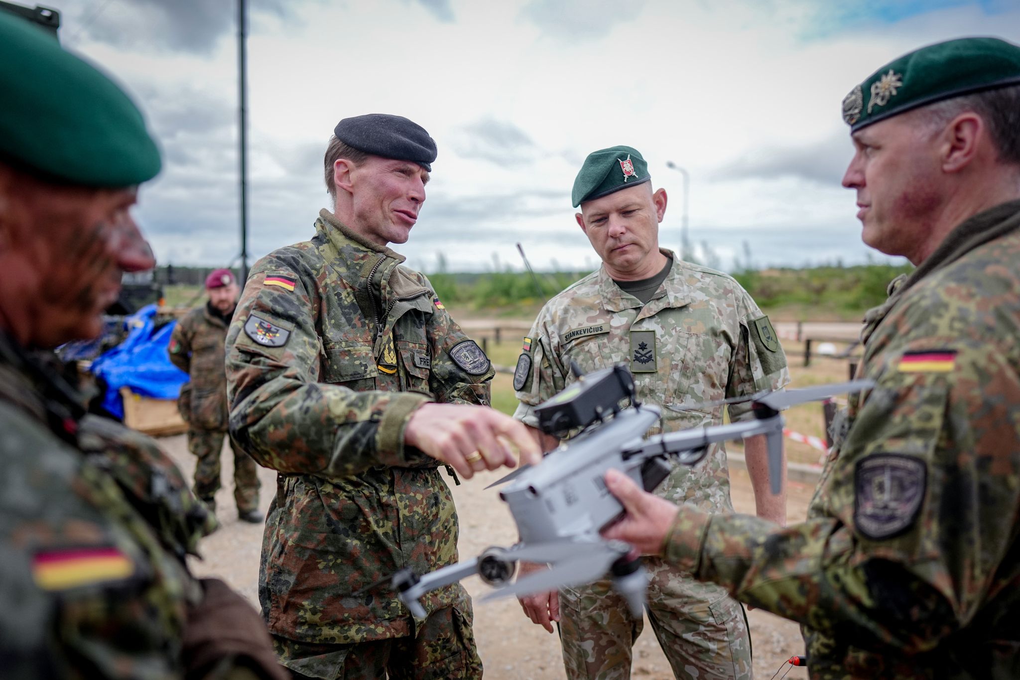 German army head seeks rapid growth in use of drones, unmanned systems