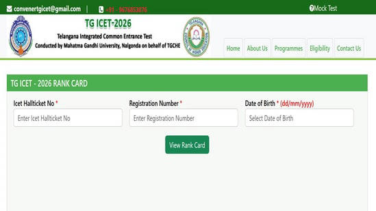 TS ICET Result 2026 declared at icet.tgche.ac.in, direct link to check ...