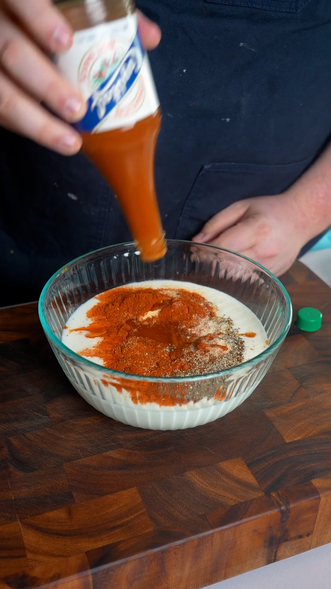 Crispy homemade chicken tenders with glaze