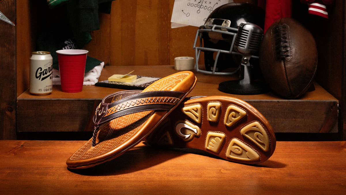 Travis and Jason Kelce's new sandals feature football-inspired design ...