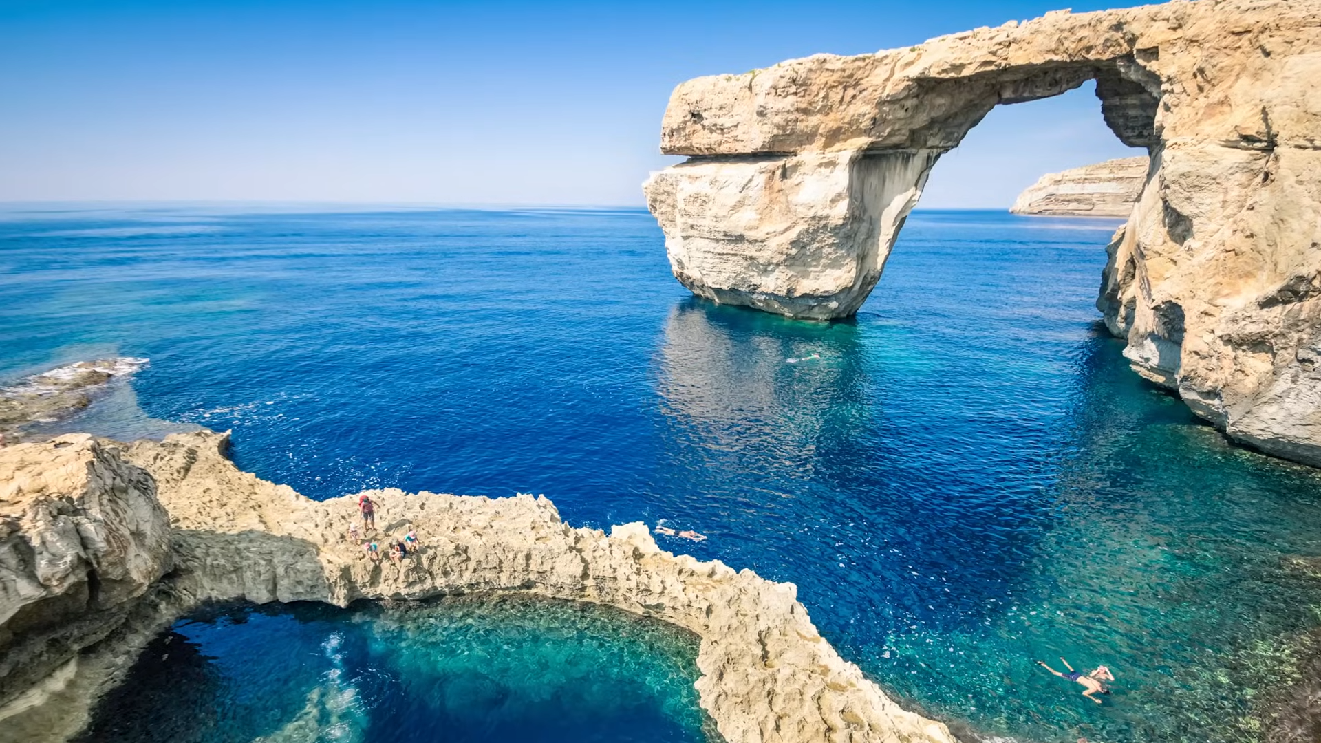 Breathtaking Crystal Clear Waters In A Paradise