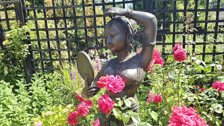 Appeal as rare Indian statues stolen from garden