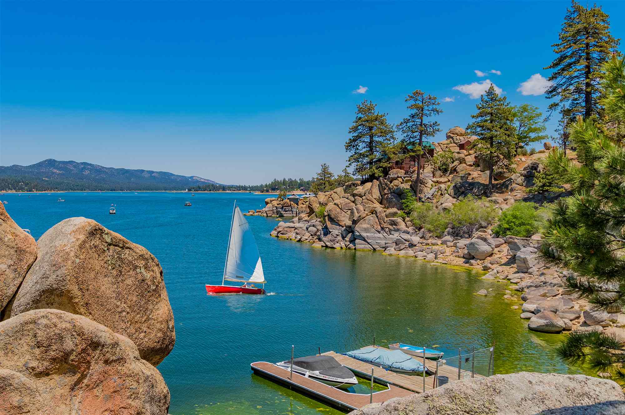 This is the sunniest lake destination in the US.—and it gets more ...