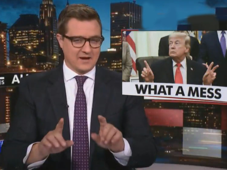 Chris Hayes: Would it surprise you to learn Trump's latest claim about ...
