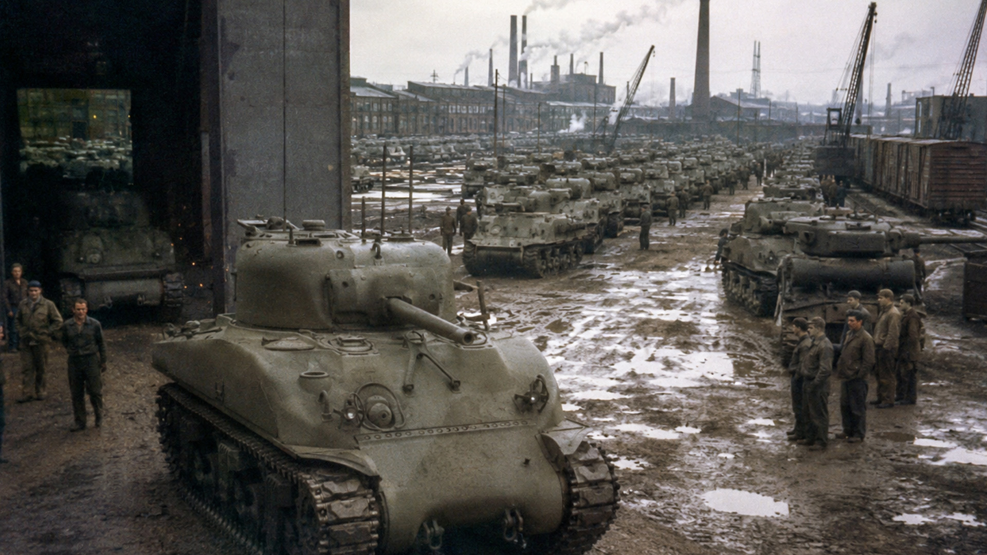 The factory that built more tanks than Germany in World War II