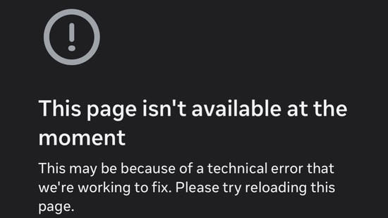 Facebook, Instagram down as users report issues; Meta responds amid ...